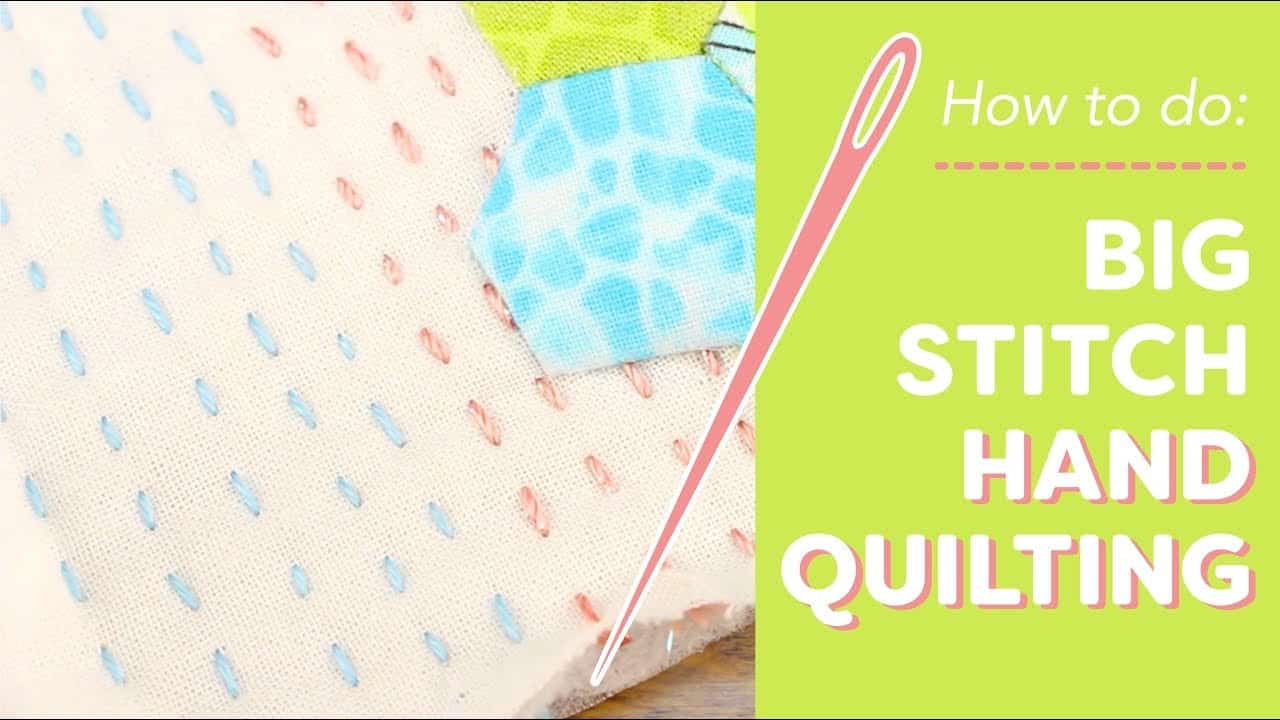 How to Do Big Stitch Hand Quilting - WonderFil Specialty Threads USA