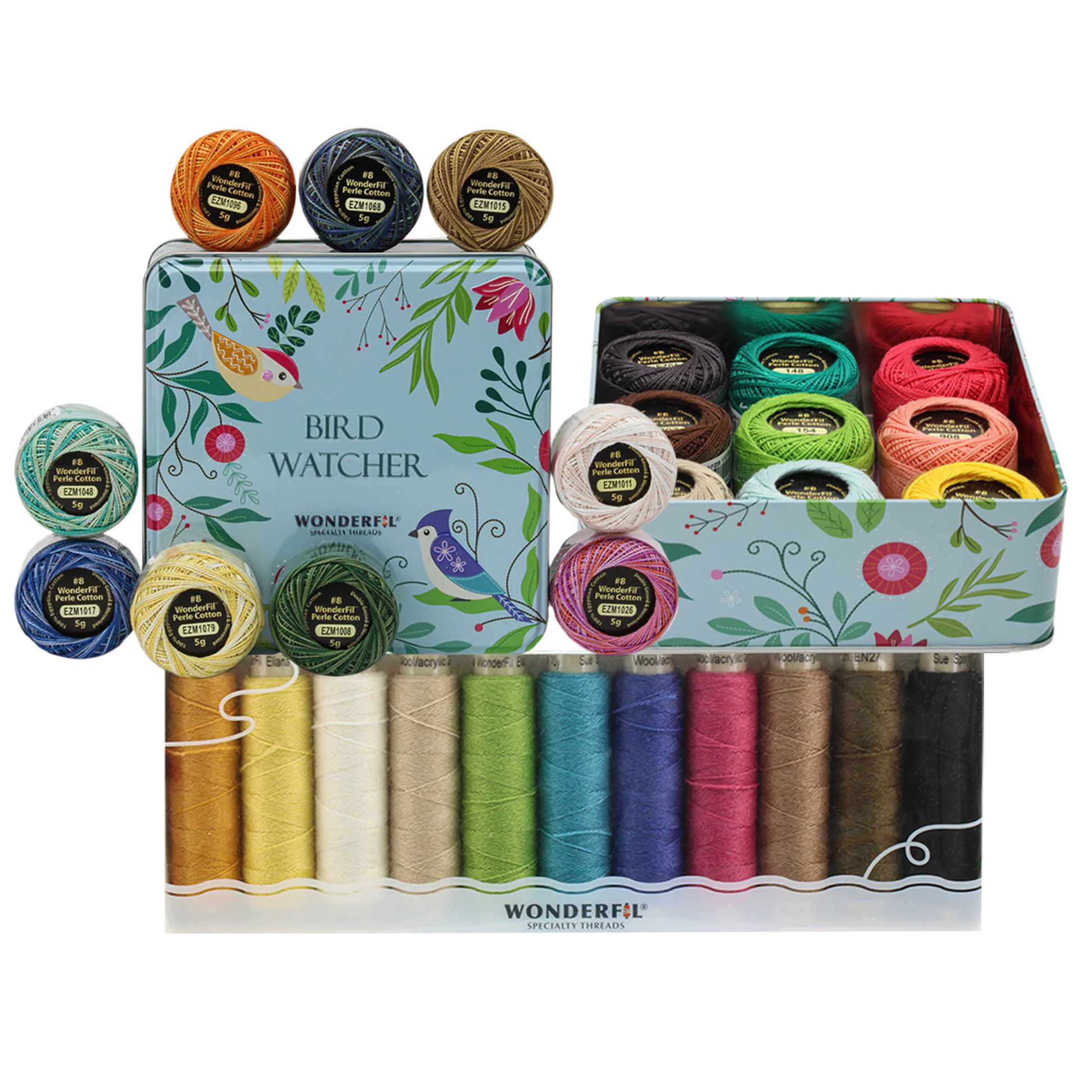 The Bird Watcher (BOM 2024): Threads Bundle for Wool Version ...