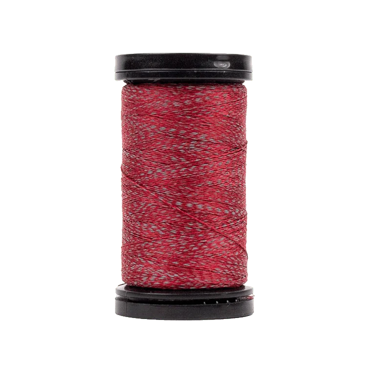FS02 - Flash 40wt Poly / Reflective Thread Tango Red