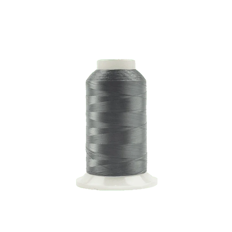 IF122 - InvisaFil 100wt Cottonized Polyester Thread Dark Grey