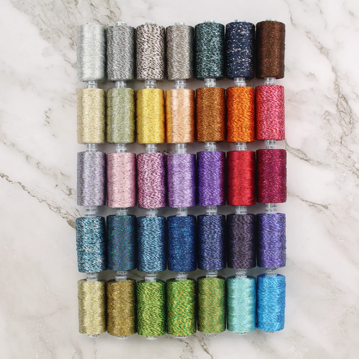 Starry Night Dazzle Collection (200yd) - WonderFil Specialty Threads USA